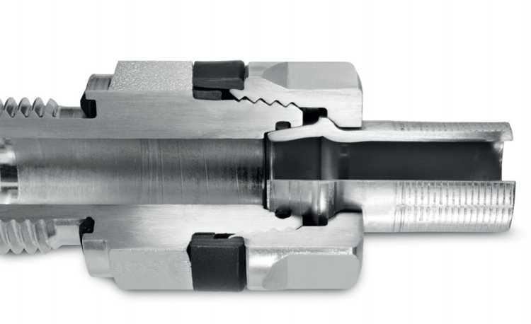 New: Parker's EO-3® Flareless Fitting Visually Confirms Completed Tube Assembly